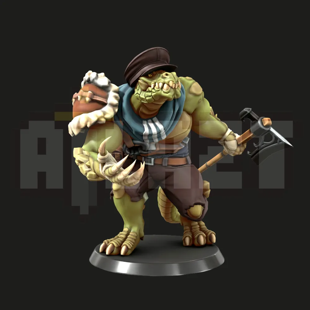 DnD miniature Mr.Croc The Adventurer by Atlazt MakerWorld: Download ...