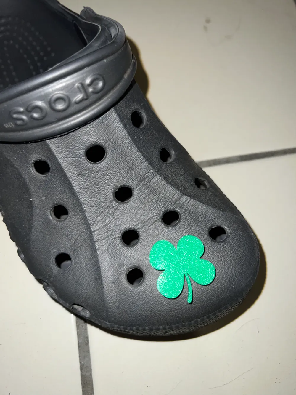 St. Patrick's Day Shamrock Croc Jibbit by Seymour3D - MakerWorld