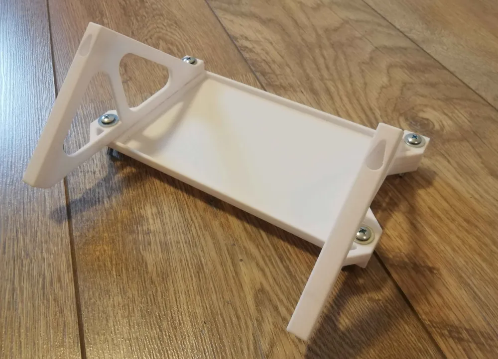 Removable shelf for slanted surface by Sadeena - MakerWorld