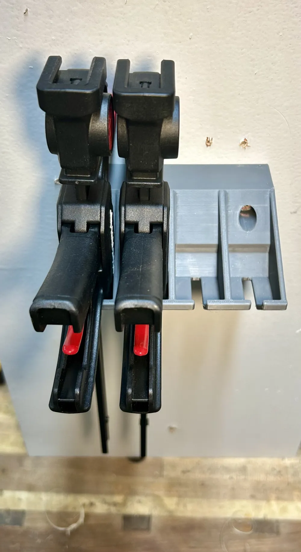 Wall mounted rack for Husky Trigger Clamps by SRRN MakerWorld: Download ...