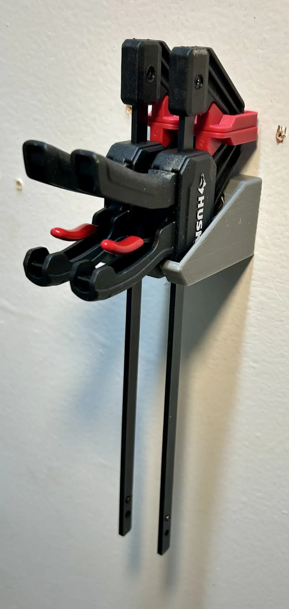 Wall mounted rack for Husky Trigger Clamps by SRRN MakerWorld: Download ...