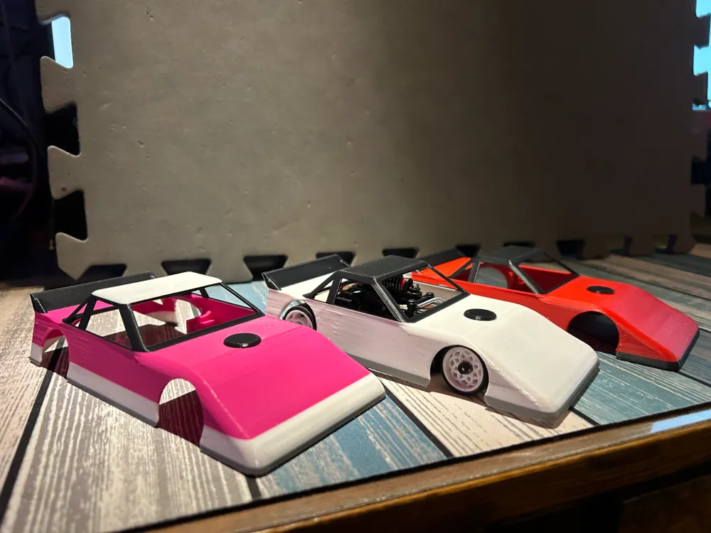 Mini-Z 94mm mm2 motor - custom late model body by QuackedCorp - MakerWorld