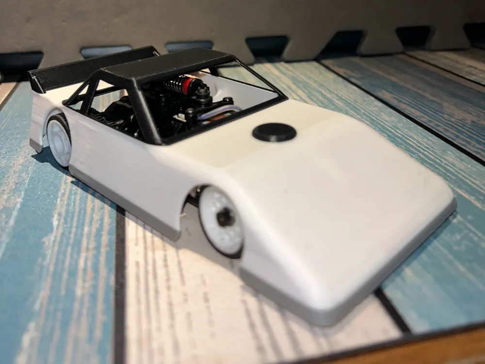 Mini-Z 94mm mm2 motor - custom late model body by QuackedCorp - MakerWorld