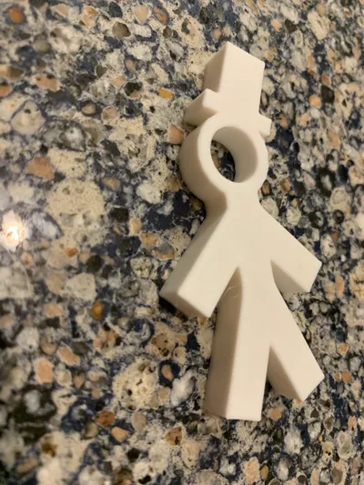 stickman with top hat by Ark - MakerWorld