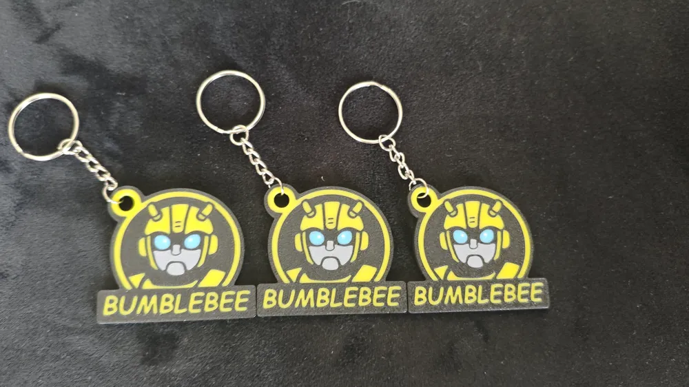 Bumblebee 3D Keychain (Transformers Inspired) by Chemzy MakerWorld ...