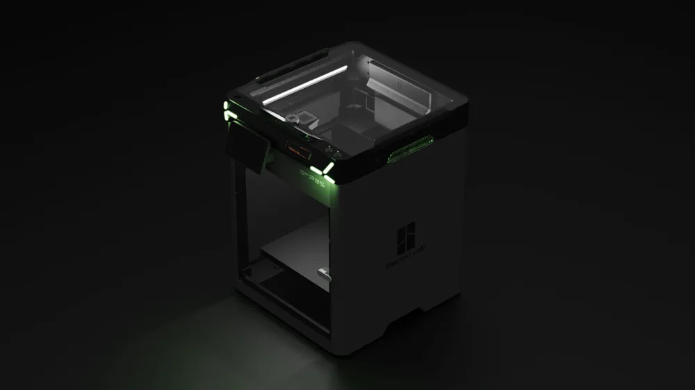 Bambu X2D/P1/X1/P2S Smart Cooling LED Riser Spacer - Free 3D Print ...
