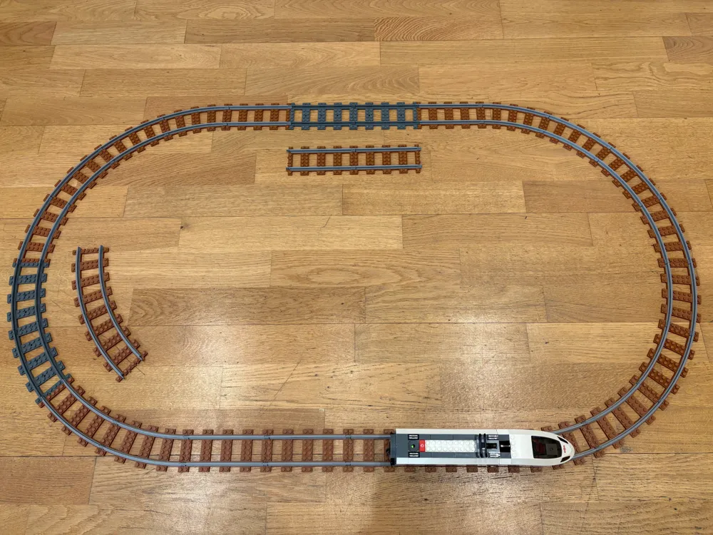 Brick Compatible Curve Track - R40 - Multi Colour by Fun&Functional ...