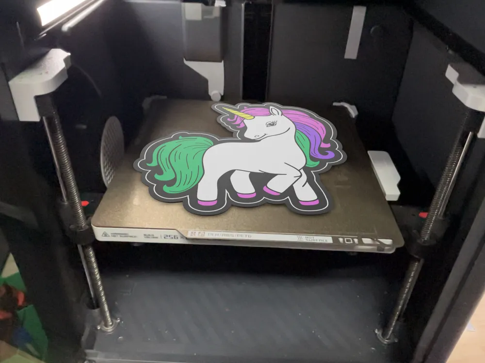 unicorn led Lightbox stl dispo by Vitormhs - MakerWorld