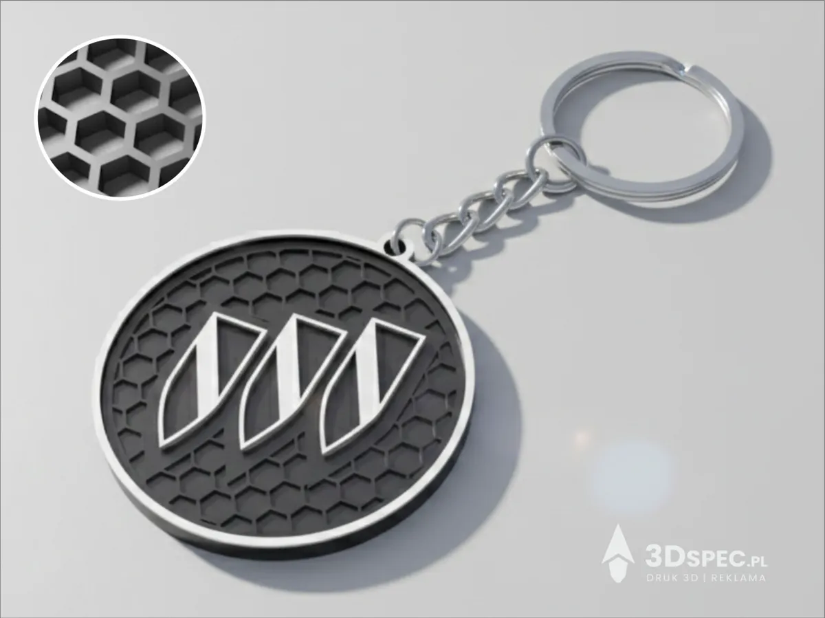 Buick logo keychain - Free 3D Print Model - MakerWorld