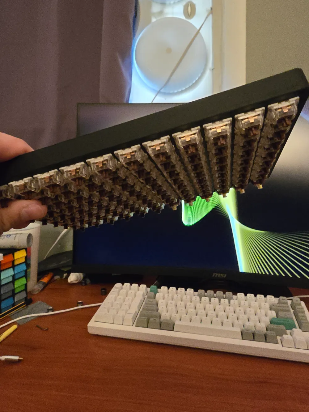 Mechanical Keyboard Switch Holder with Lid - Free 3D Print Model ...