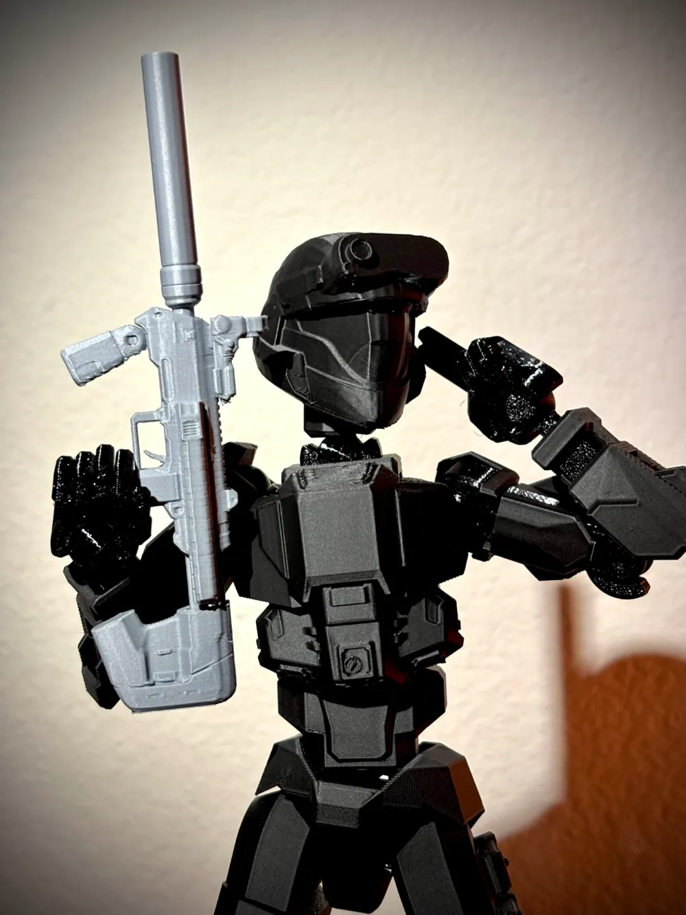 Dummy 13 M7S & M7 Halo Submachine Gun | v1 Build by Chase Curtis ...