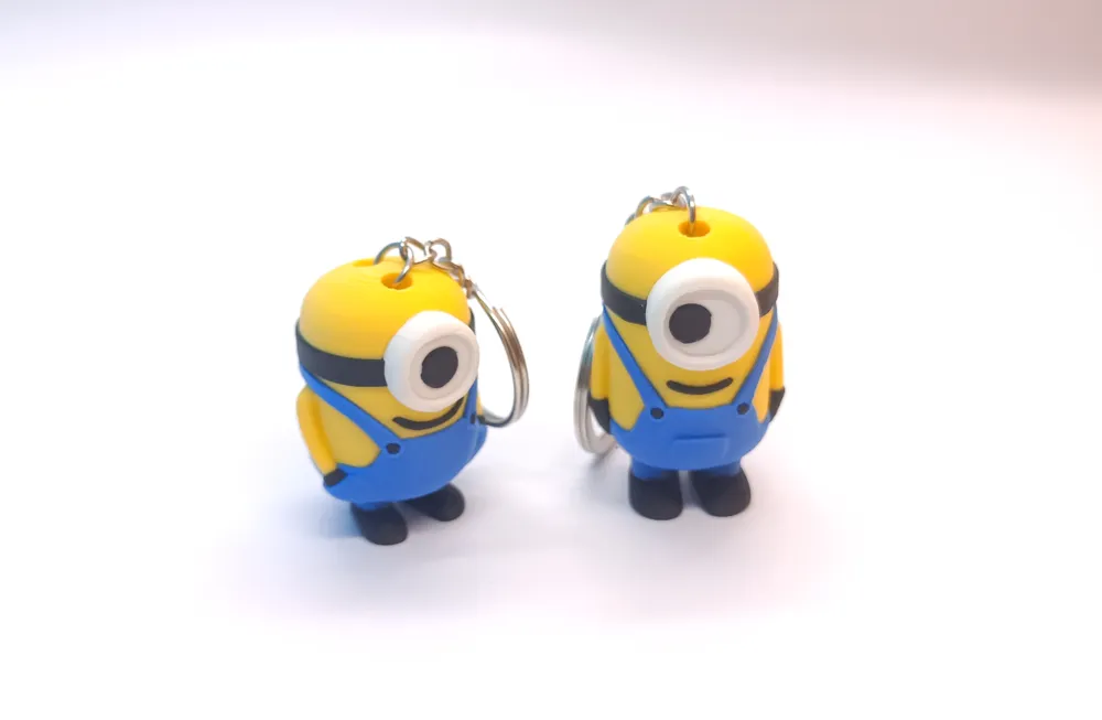 Minion Bros Keychain by Blazing Plastic MakerWorld: Download Free 3D Models