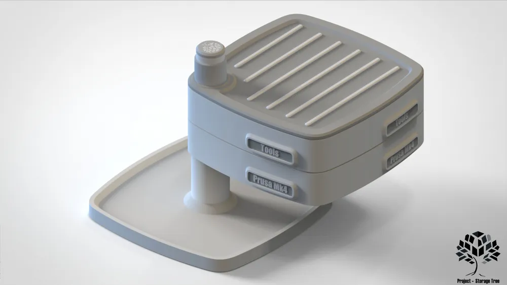 Modular Storage Tree by Jorge Rui MakerWorld: Download Free 3D Models