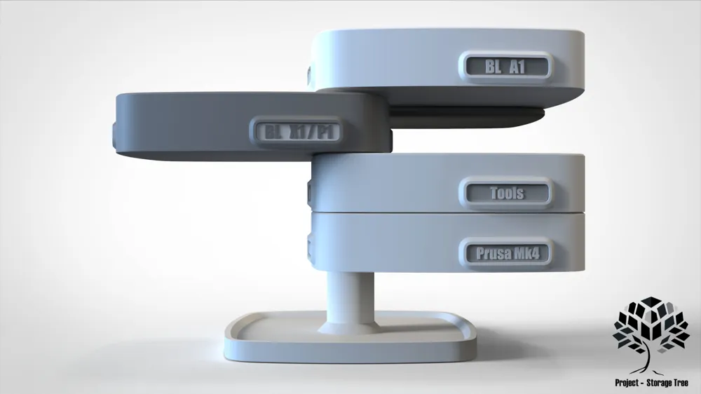 Modular Storage Tree by Jorge Rui MakerWorld: Download Free 3D Models