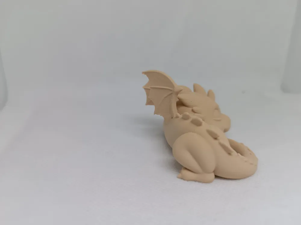 Cute Sleepy Dragon by DreamMesh MakerWorld: Download Free 3D Models