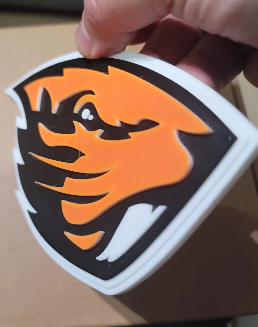OREGON STATE 3D Logo 180mm series by mercadogarzas - MakerWorld
