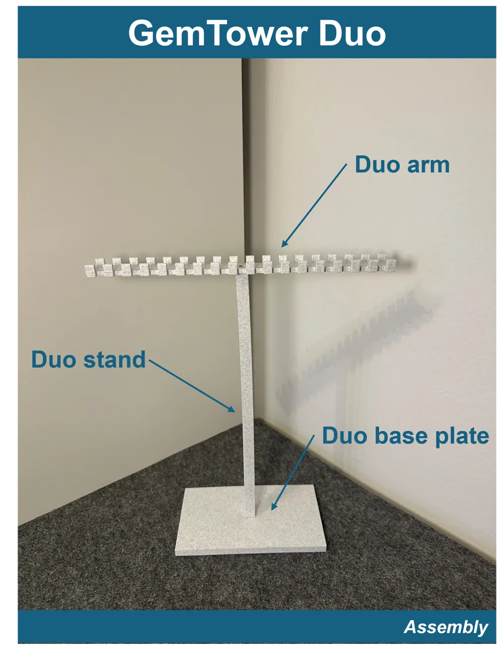 GemTower Duo - Jewelry Stand for Jewelry Treasures - Free 3D Print ...