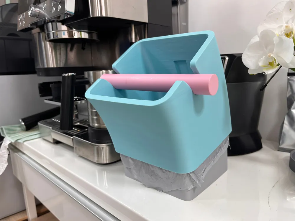 KnockKnock – 3D Printed Espresso Knock Box by shlomimarcovich MakerWorld: Download Free 3D Models