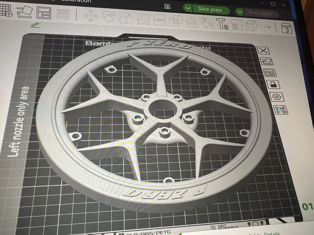 Trash can wheel covers Ferrari stradale style - Free 3D Print Model ...