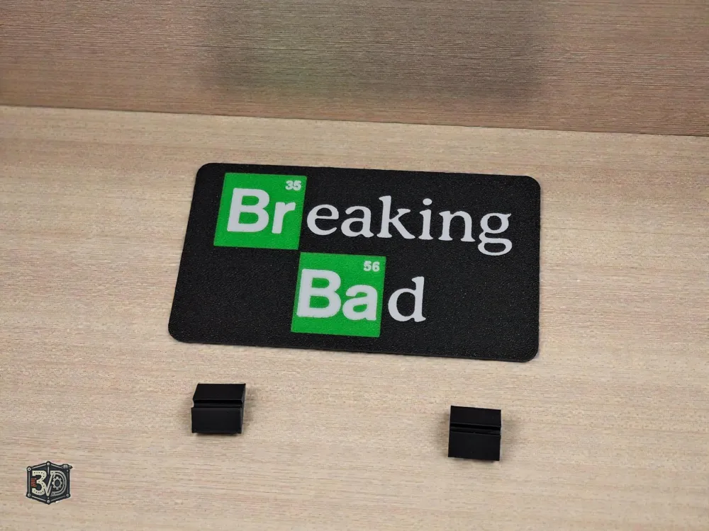 Breaking Bad – Table Sign - Free 3D Print Model - MakerWorld