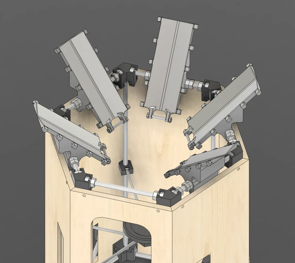 Cocktail machine! *completely mechanical* - Free 3D Print Model ...