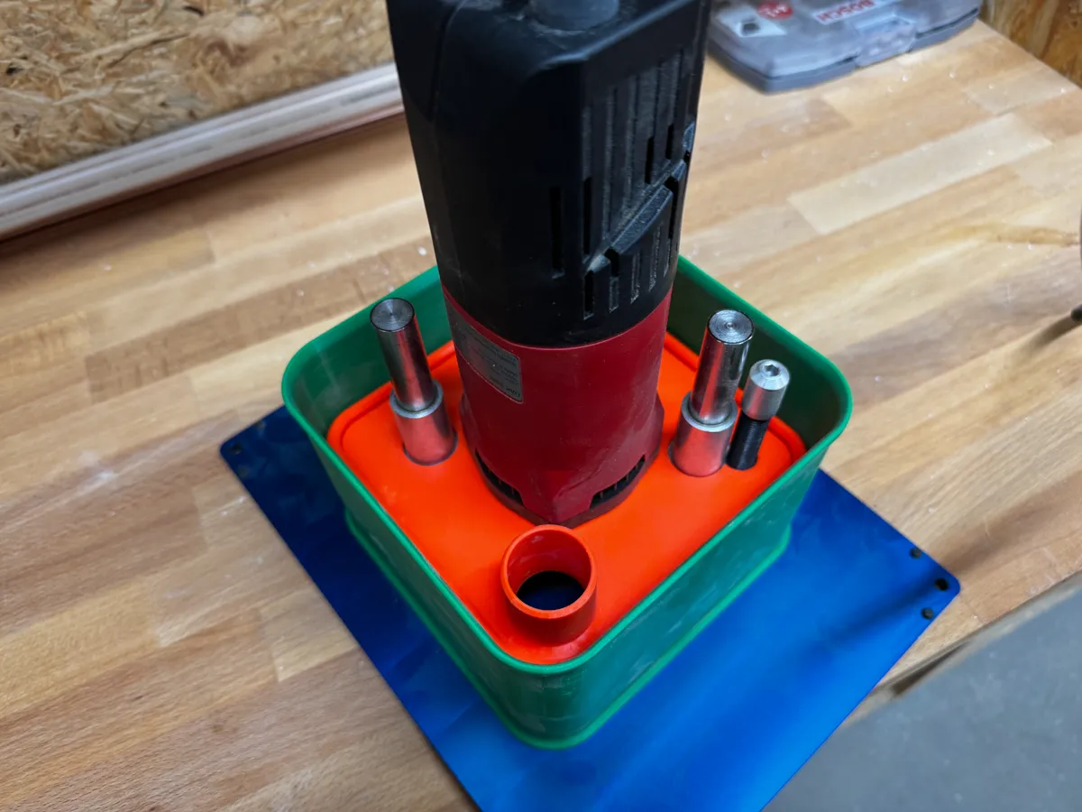 Downdraft Table Router Dust Collector - Free 3D Print Model - MakerWorld