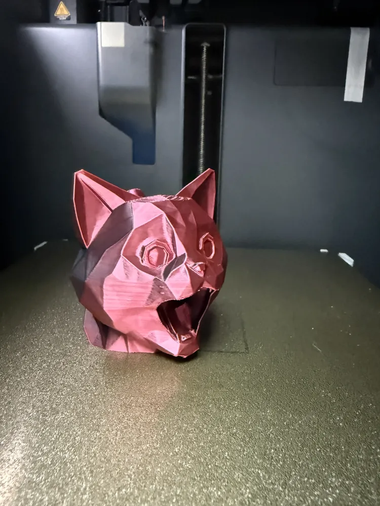 Low Poly Cat Scream Whistle (Death Whistle) - Free 3D Print Model ...