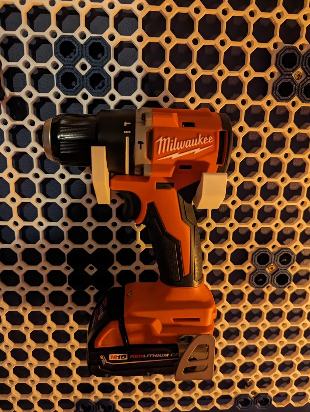 Milwaukee M18 Compact Drill Holder for Multiboard by HalfshellHer0 ...