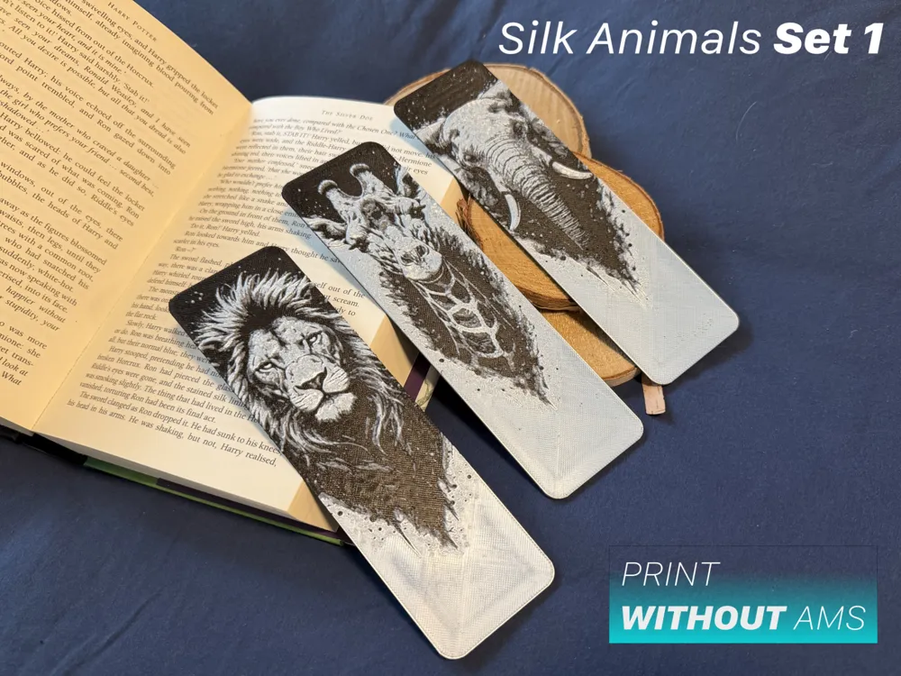 Silk Animals – Set 1 - Free 3D Print Model - MakerWorld