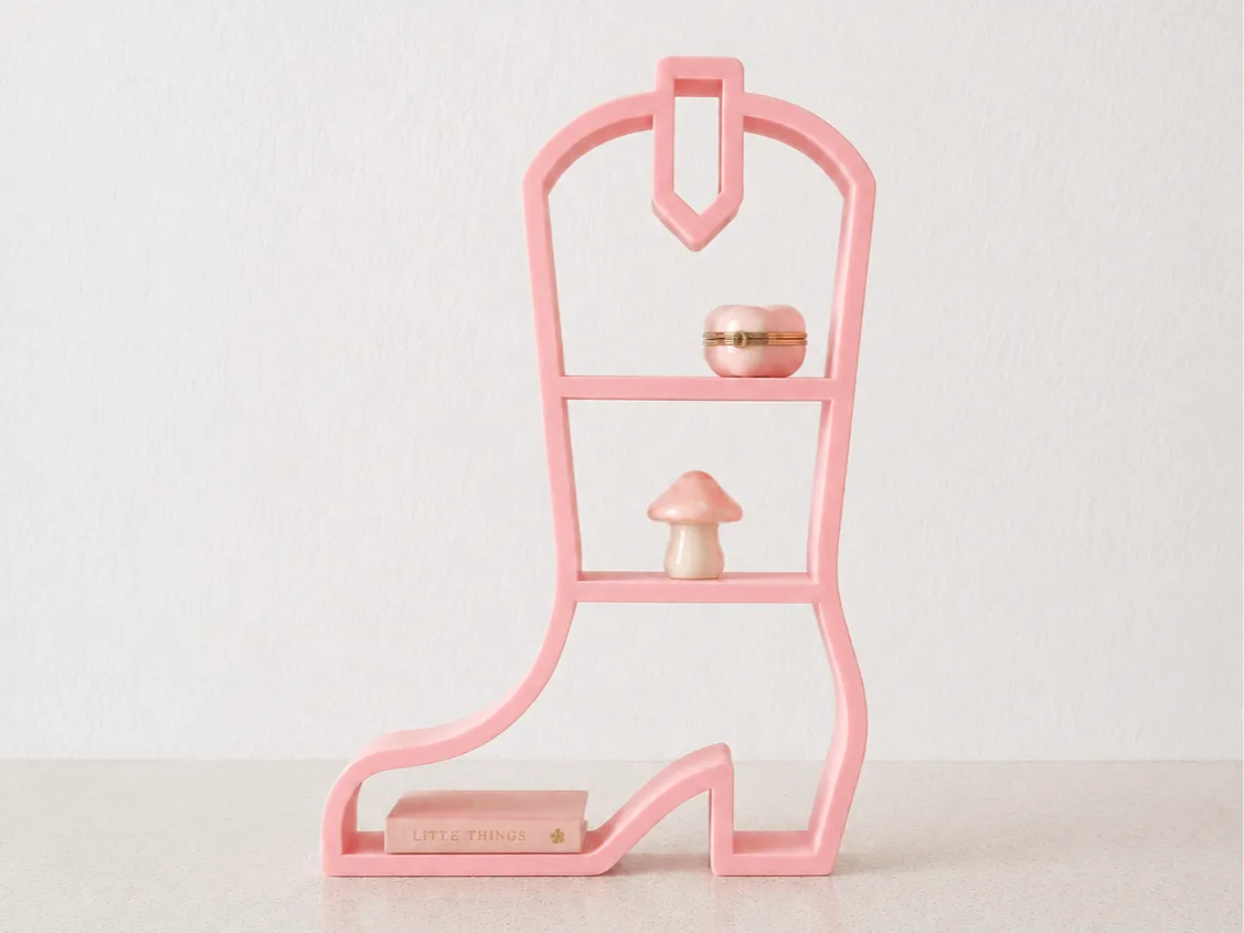 Cowgirl Boot Shelf | No Supports Needed - Free 3D Print Model - MakerWorld