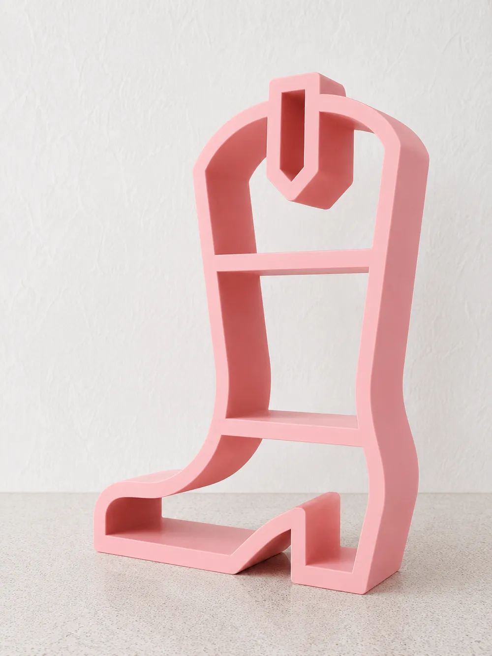 Cowgirl Boot Shelf | No Supports Needed - Free 3D Print Model - MakerWorld