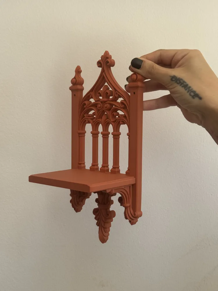 Gothic Cathedral Wall Shelf for Dark Decor Goth by Akshan_Designs ...