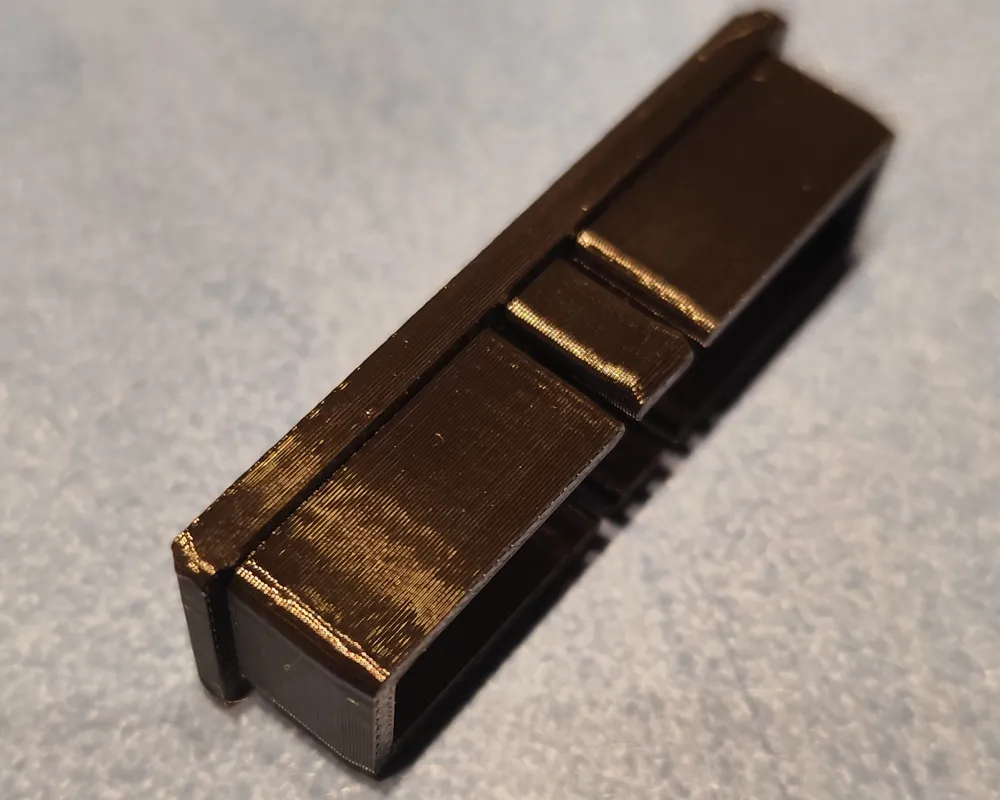 Rectangular Tube End Cap 50×15 -sp 1.5 mm No Sup - Free 3D Print Model ...