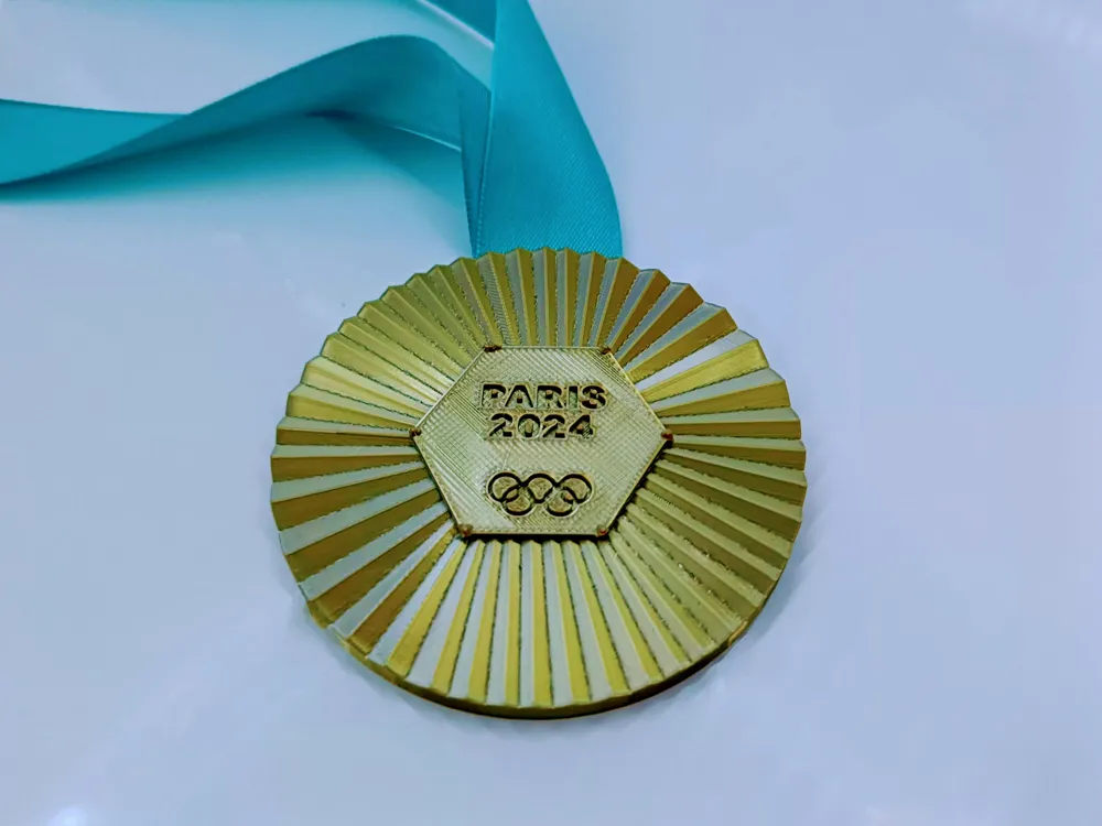 Paris 2024 Olympic Medal by Petros_mpla - MakerWorld