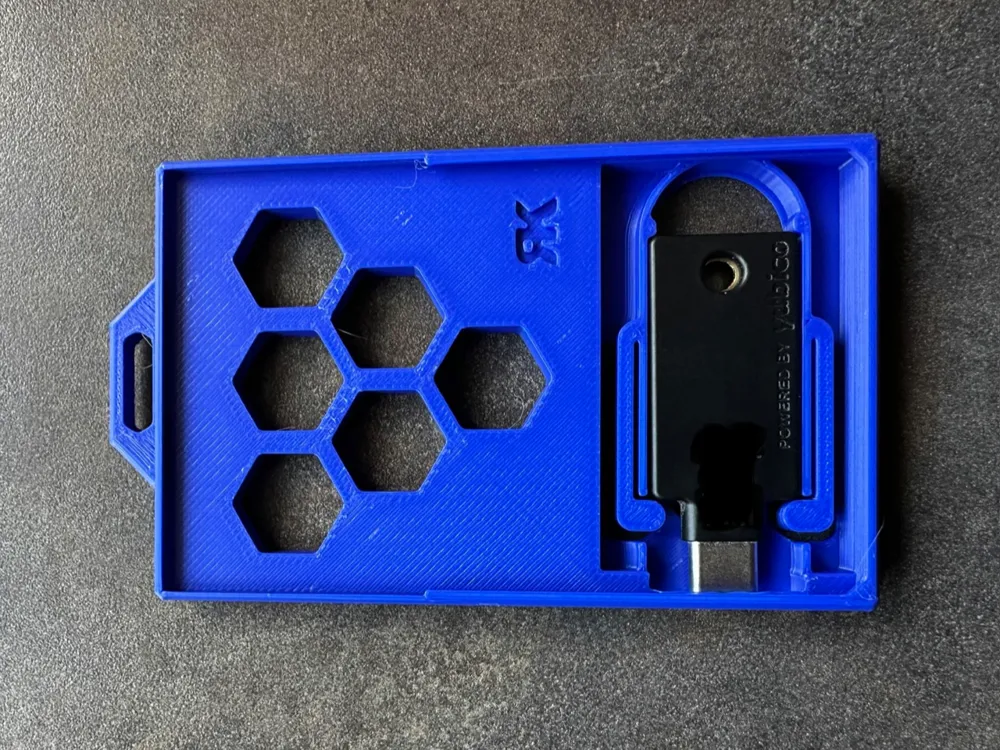 Yubikey Badge Holder - Free 3D Print Model - MakerWorld