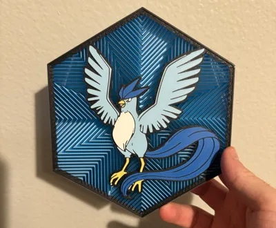 Gen 1 Hex Wall Art | Collection - MakerWorld: Download Free 3D Models