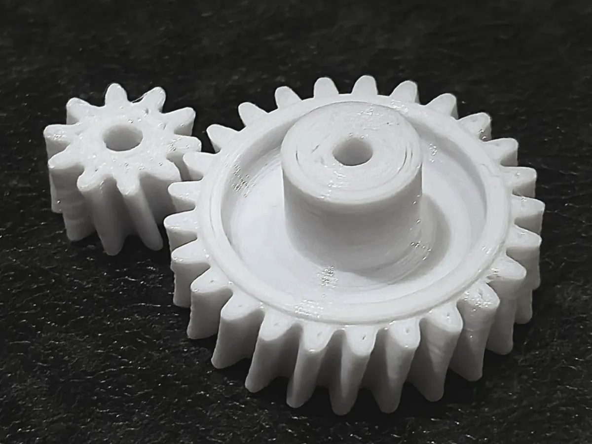 Helical Gears 10T and 25T - Free 3D Print Model - MakerWorld