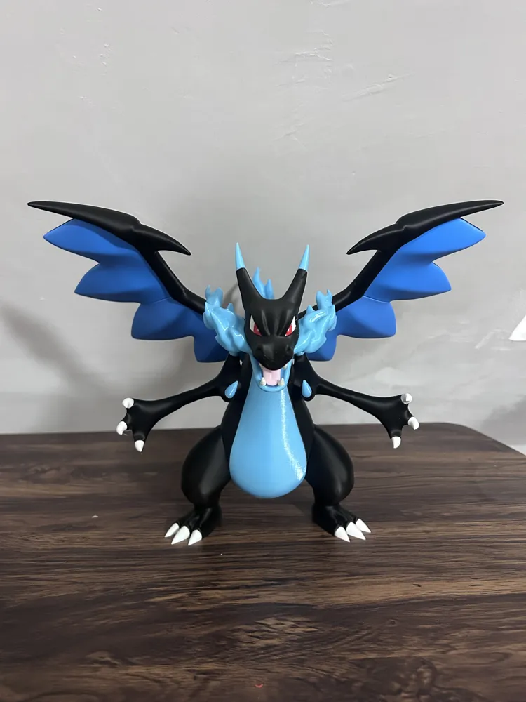006-Mega Charizard X-Pokémon - Modelo gratuito para impressão 3D ...