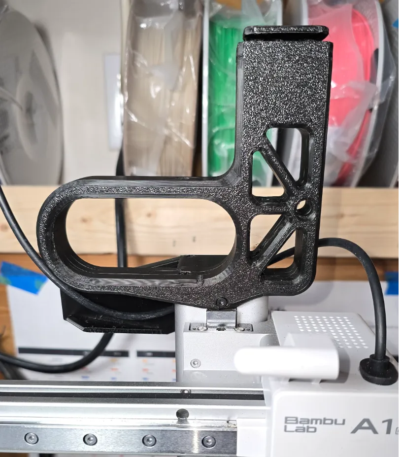 Extended A1 mini Handle with Spool Holder cleat Remixed by Youngbru ...