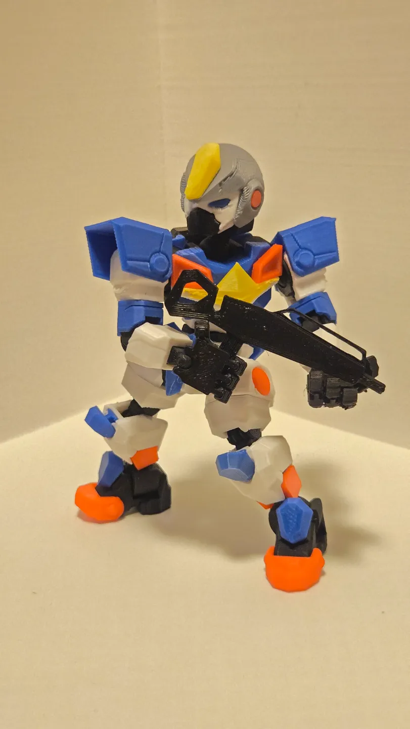 The First MECHANOID by GREATESTMOON MakerWorld: Download Free 3D Models