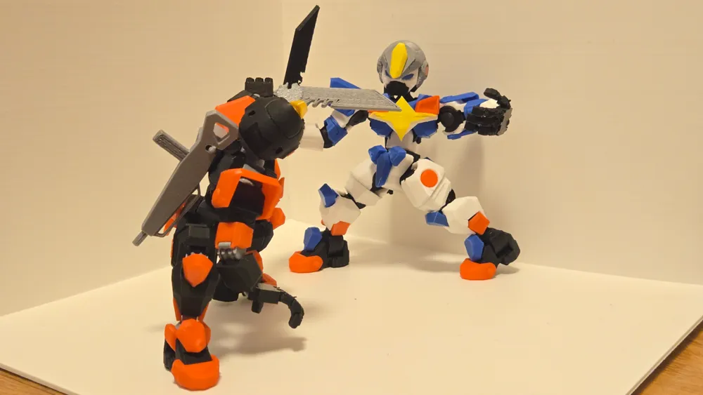 The First MECHANOID - Free 3D Print Model - MakerWorld