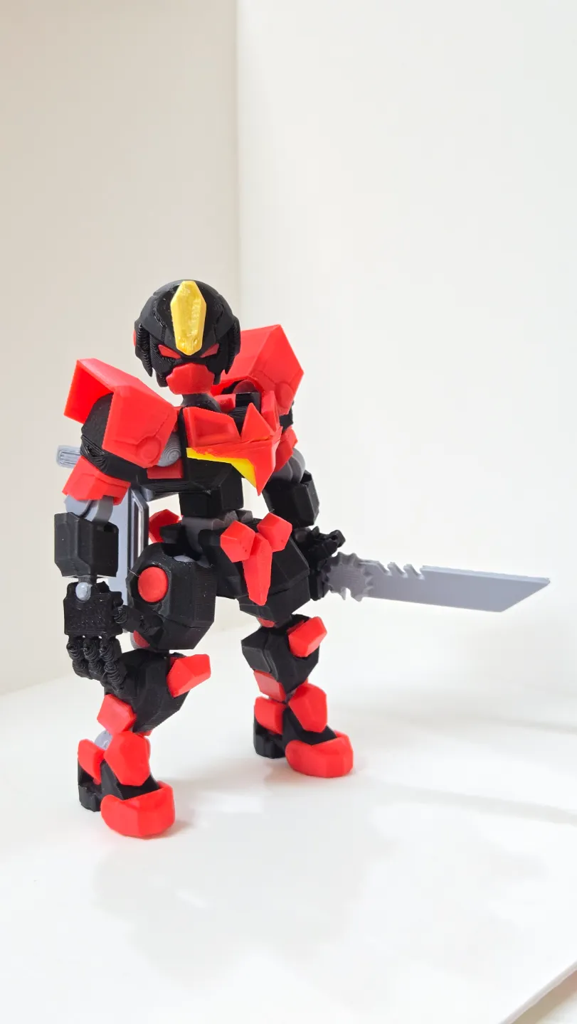 The First MECHANOID - Free 3D Print Model - MakerWorld