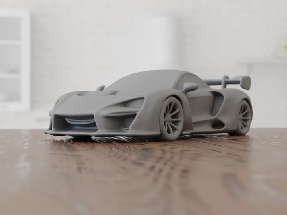 McLaren Senna - Free 3D Print Model - MakerWorld