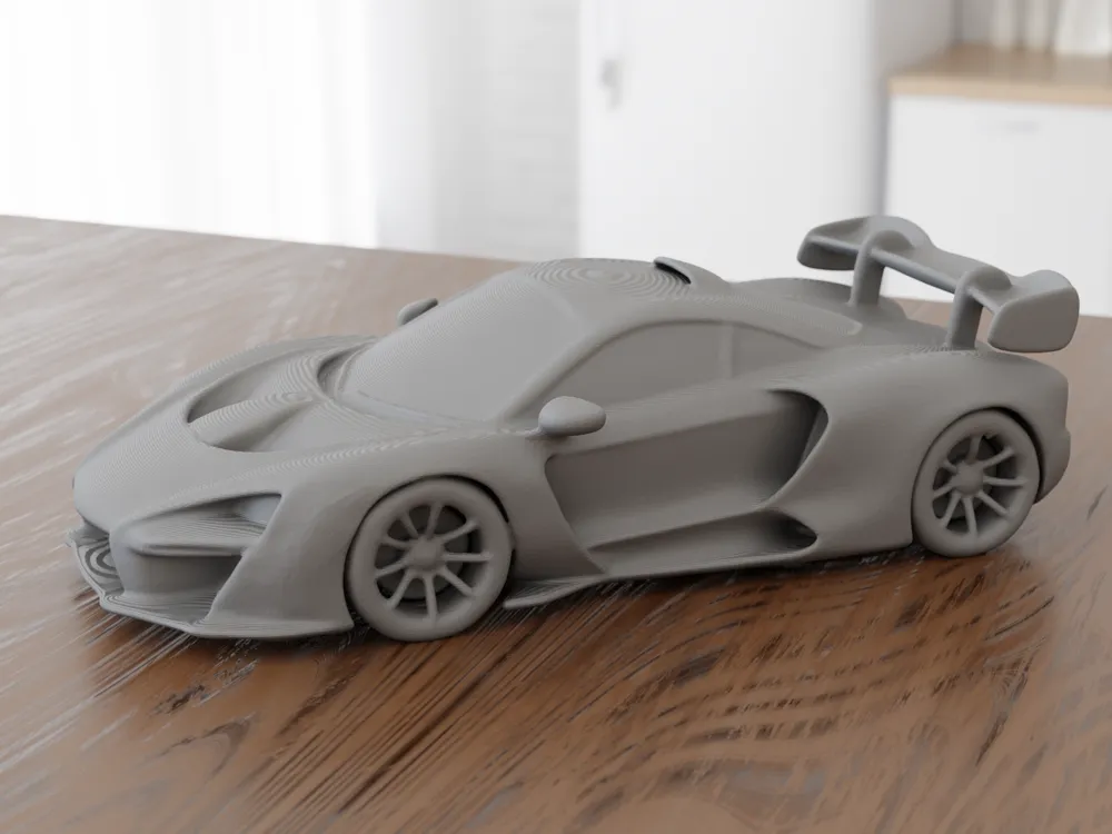 McLaren Senna - Free 3D Print Model - MakerWorld