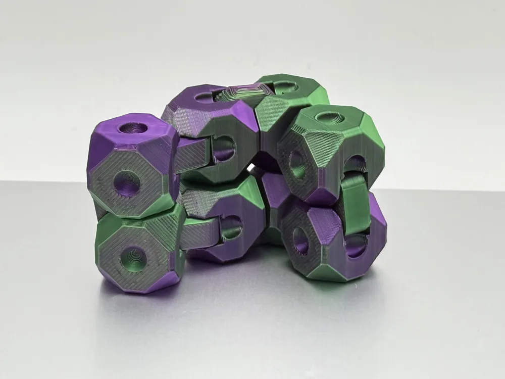 Infinity quasi-faceted cube by M1T0s1s MakerWorld: Download Free 3D Models