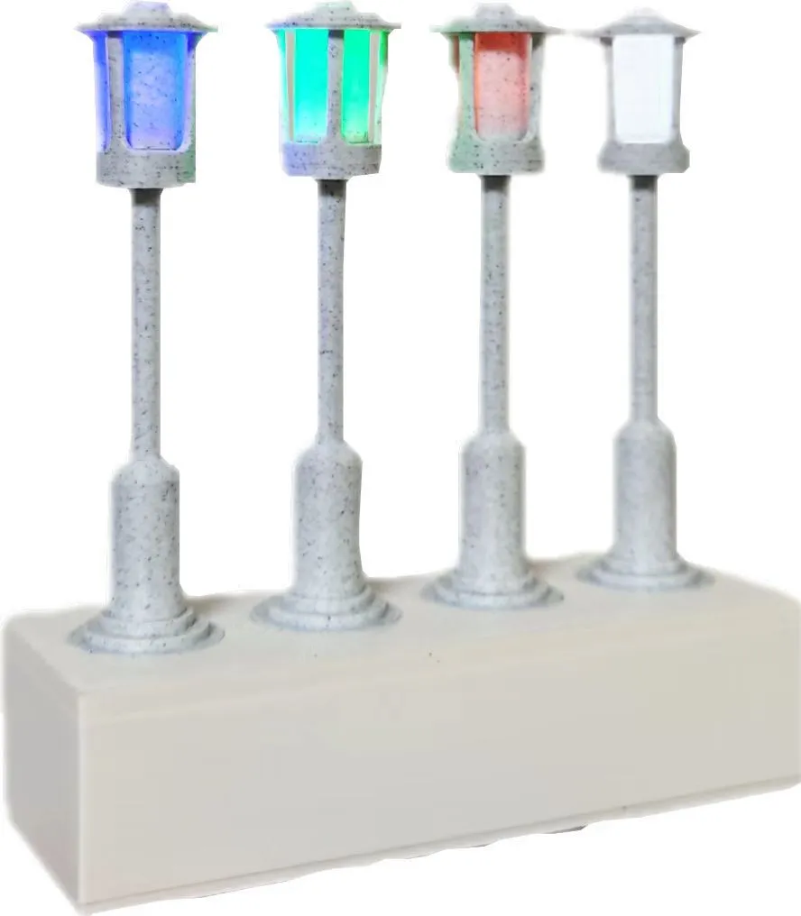 Desktop ambient light miniature street lamp desktop ornament - Free 3D ...