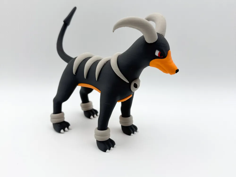Houndoom Multicolor by entroisdimensions_figurine MakerWorld: Download ...