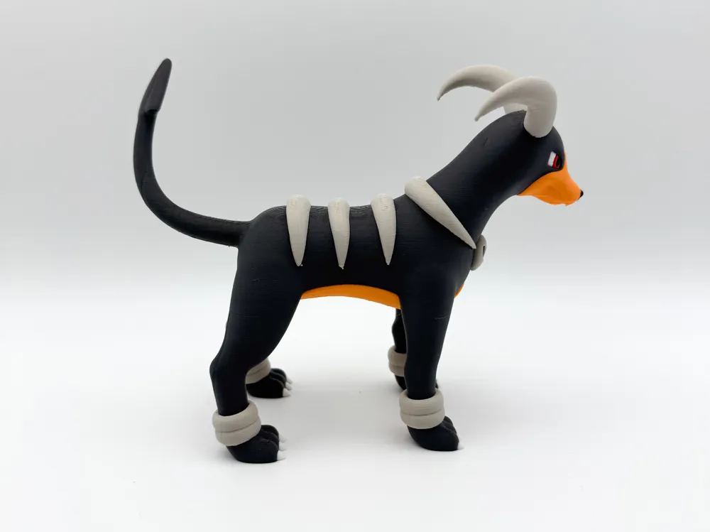 Houndoom Multicolor - Free 3D Print Model - MakerWorld