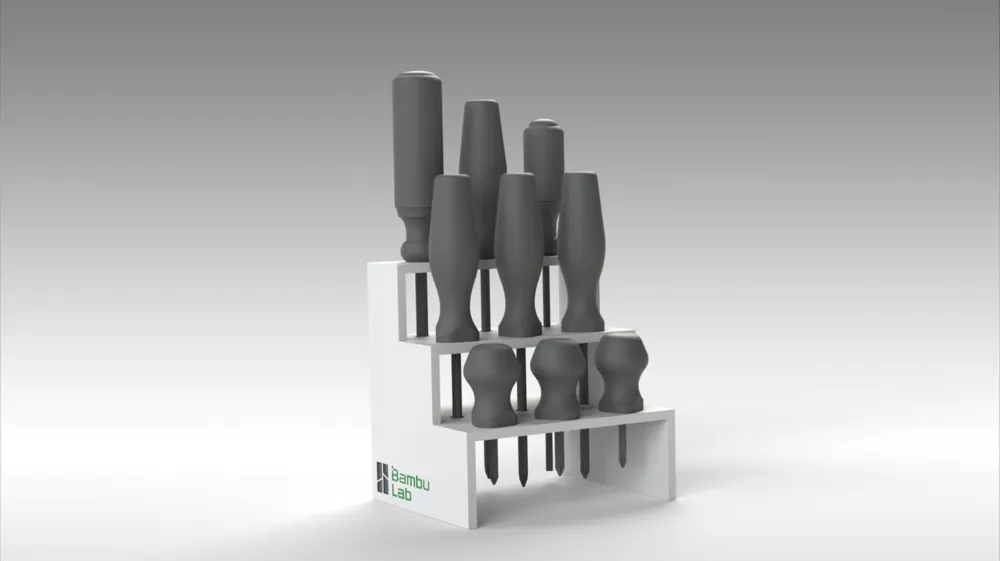 9 pcs Screwdriver Holder by 3D Print Masters Hub - MakerWorld