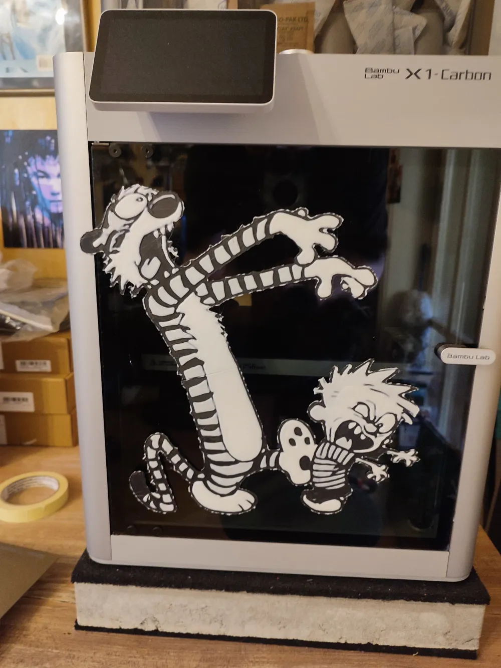 Calvin & Hobbes - Free 3D Print Model - MakerWorld